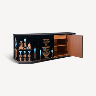 Polyhedric buffet Vasi in Multicolour | Fornasetti®